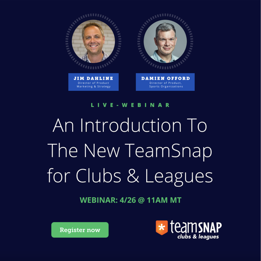TeamSnap Blog Now Even Better: The New TeamSnap for Clubs & Leagues ...