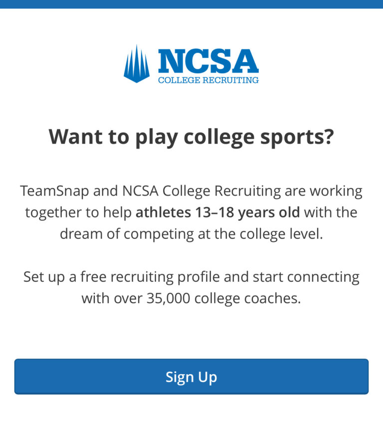 College Recruiting 101 - TeamSnap Blog | TeamSnap
