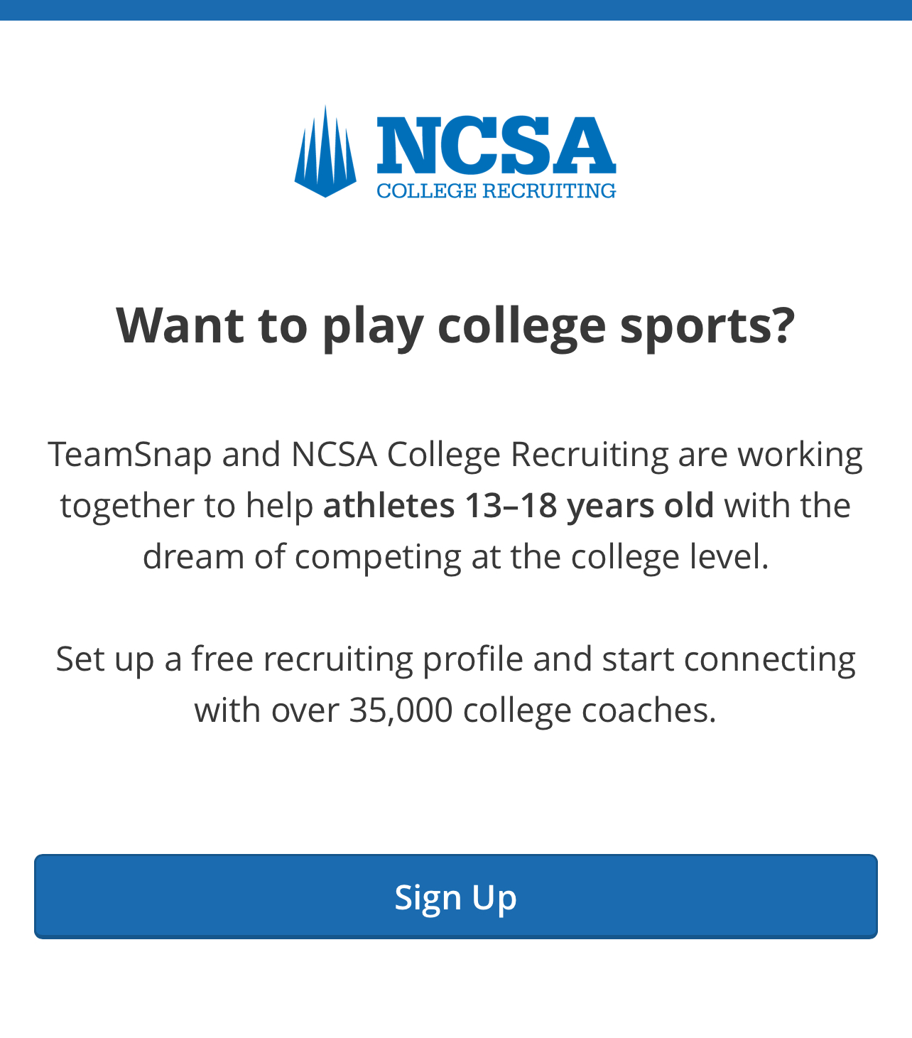 College Recruiting 101 - TeamSnap Blog | TeamSnap